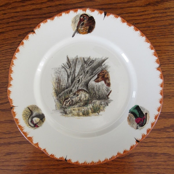 Hunting Scene Plate - Etsy