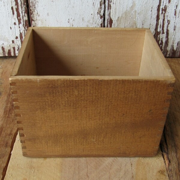 Rustic Wood Box - Etsy