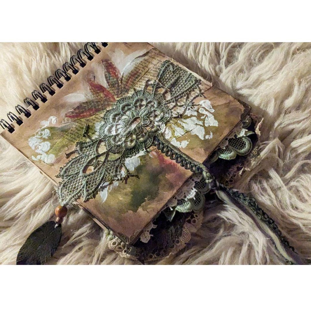 Unikat Book Diary Notebook Junk Art Journal Guest Book Photo Album ...