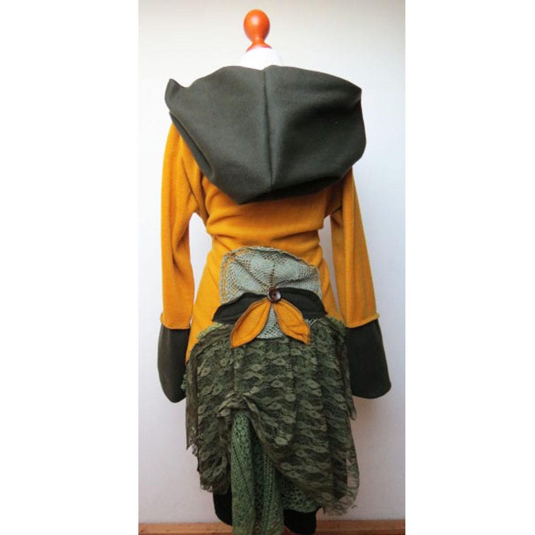 Fairy Jacket, Cardigan for Fairies, Woman Coat Hippie L 42 44 - Etsy