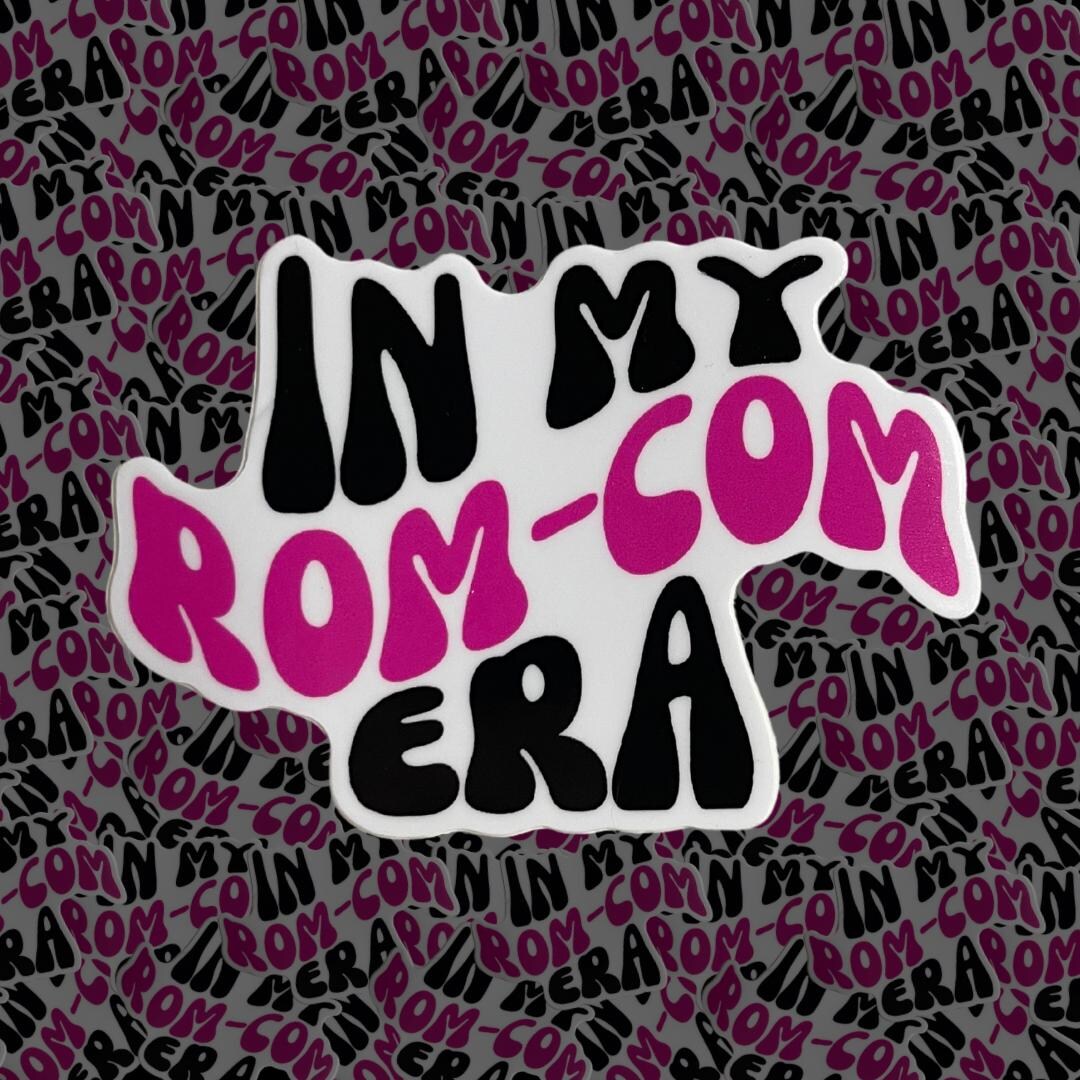 Romcom Romance Sticker, Kindle Sticker, in My Rom Com Era Sticker ...
