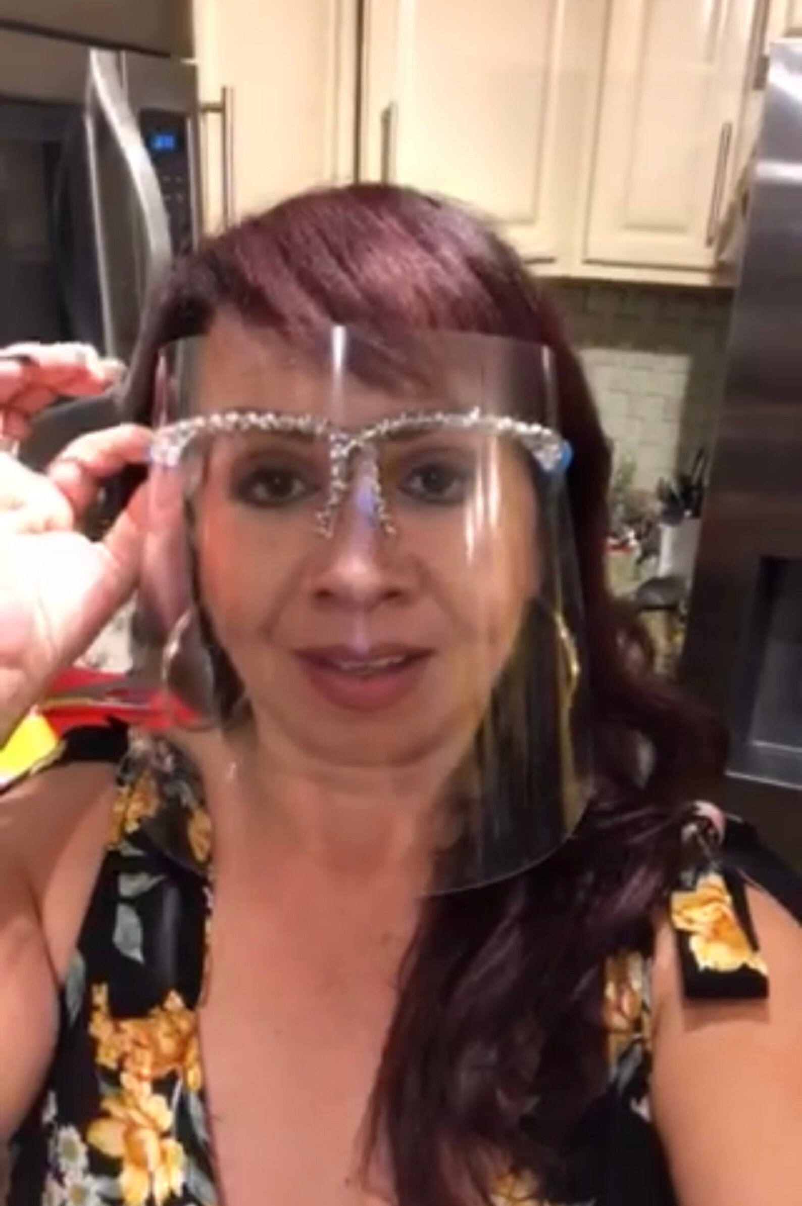Custom Bling Face Shields Crystals - Etsy