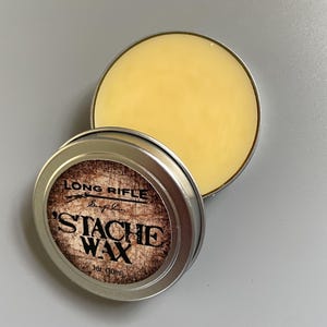 Stache Wax | 1 Oz All Natural Mustache Wax | Strong Hold, Pliable - Etsy