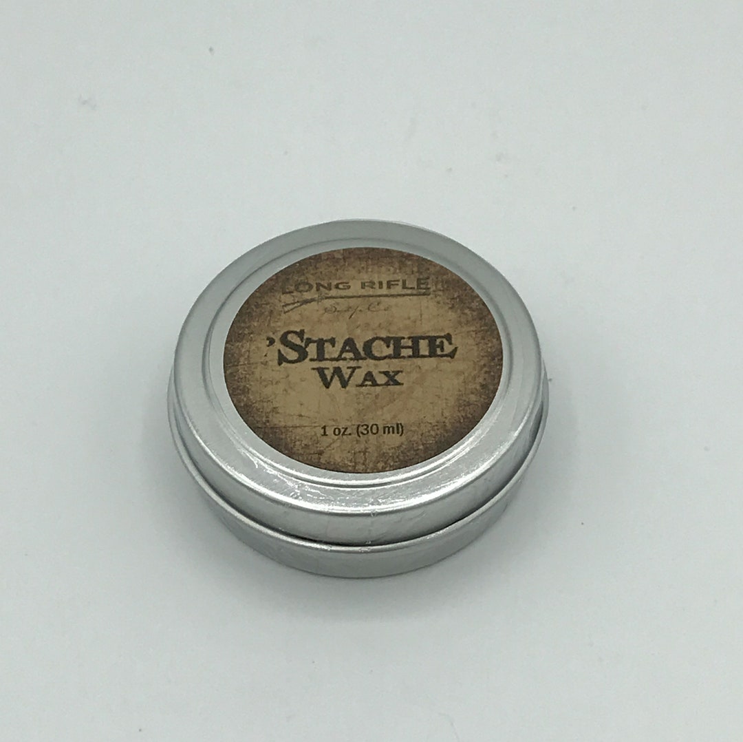 Stache Wax | 1 Oz All Natural Mustache Wax | Strong Hold, Pliable - Etsy