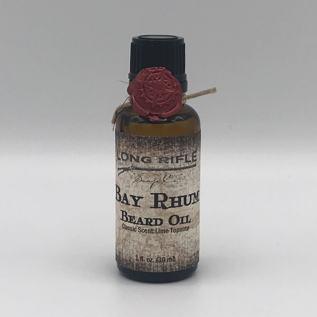 Bay Rhum Beard Oil 1 Ounce Fresh Bay Rum Scent With Lime Topnote - Etsy