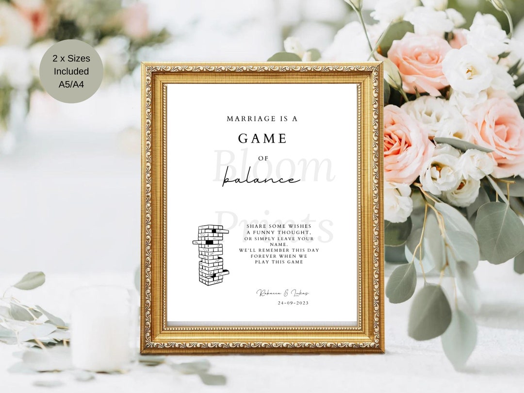 Advice and Wishes Sign Template, |minimalist Newlywed Advice Sign ...