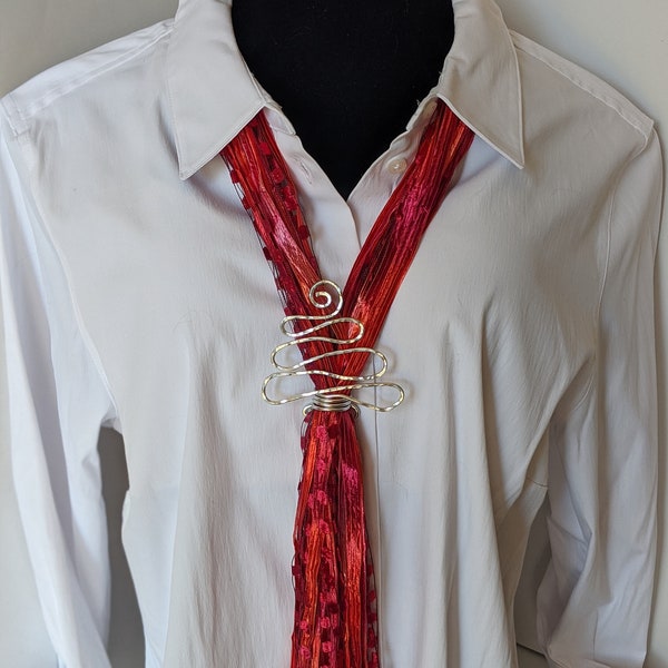 Ribbon Yarn Scarf - Etsy