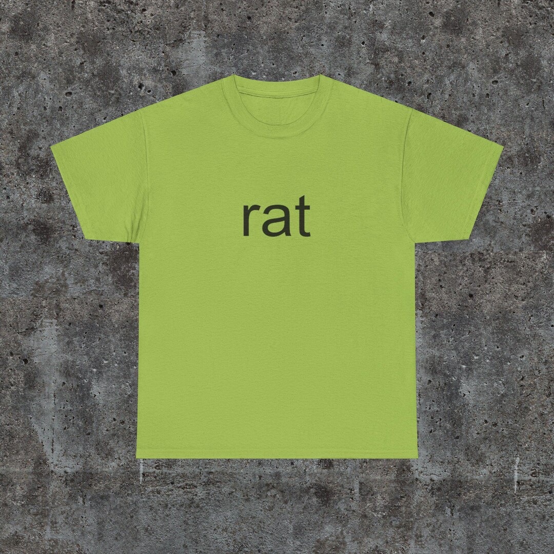 Brat Summer, Charlie Xcx, Rat Shirt, Meme, Meme Shirt, Rat Meme, Brat T ...