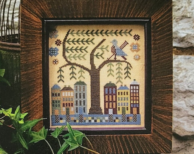 Companion Quaker Christmas Tree Sampler by Carriage House Samplings - Etsy