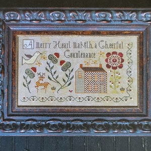 A Merry Hart by Plum Street Samplers - Etsy