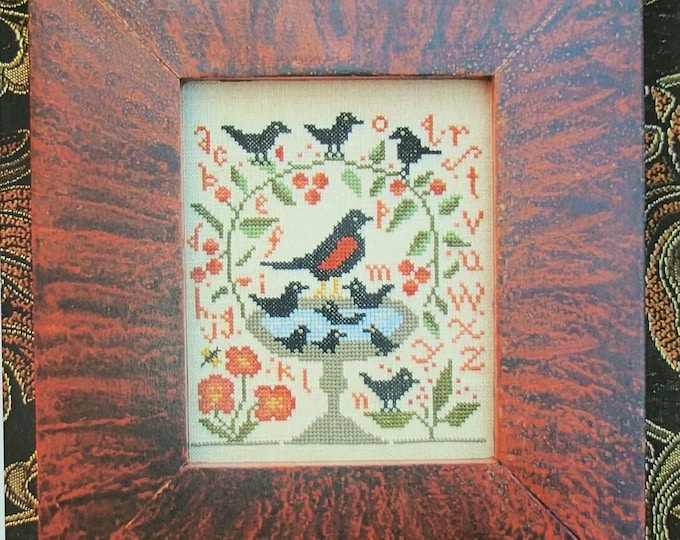 Companion Quaker Christmas Tree Sampler by Carriage House Samplings - Etsy