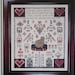 Needleworkpress - Lone Eagle Sampler - Antique Sampler Adaptation ...