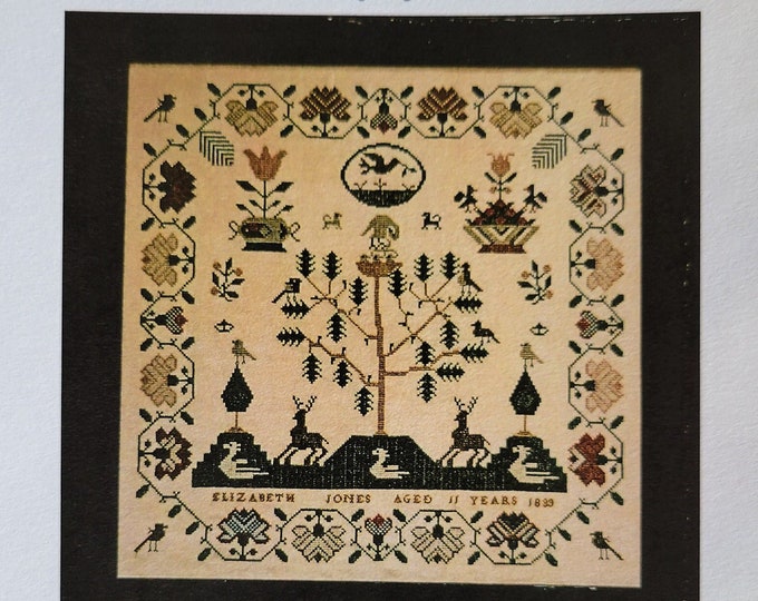 Elizabeth Jones Sampler by La-d-da - Etsy