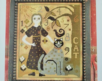 Companion Quaker Christmas Tree Sampler by Carriage House Samplings - Etsy