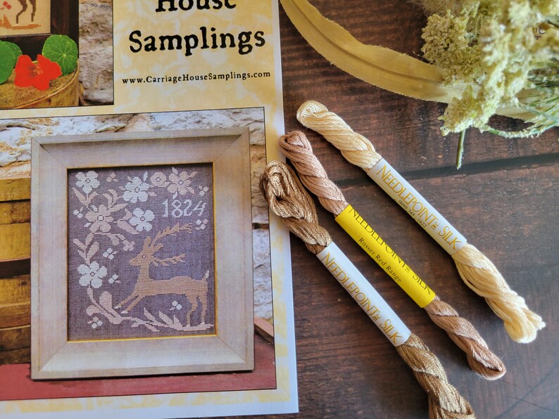 NPI Silks Floss Pack for Enchanted by Carriage House Samplings - Etsy