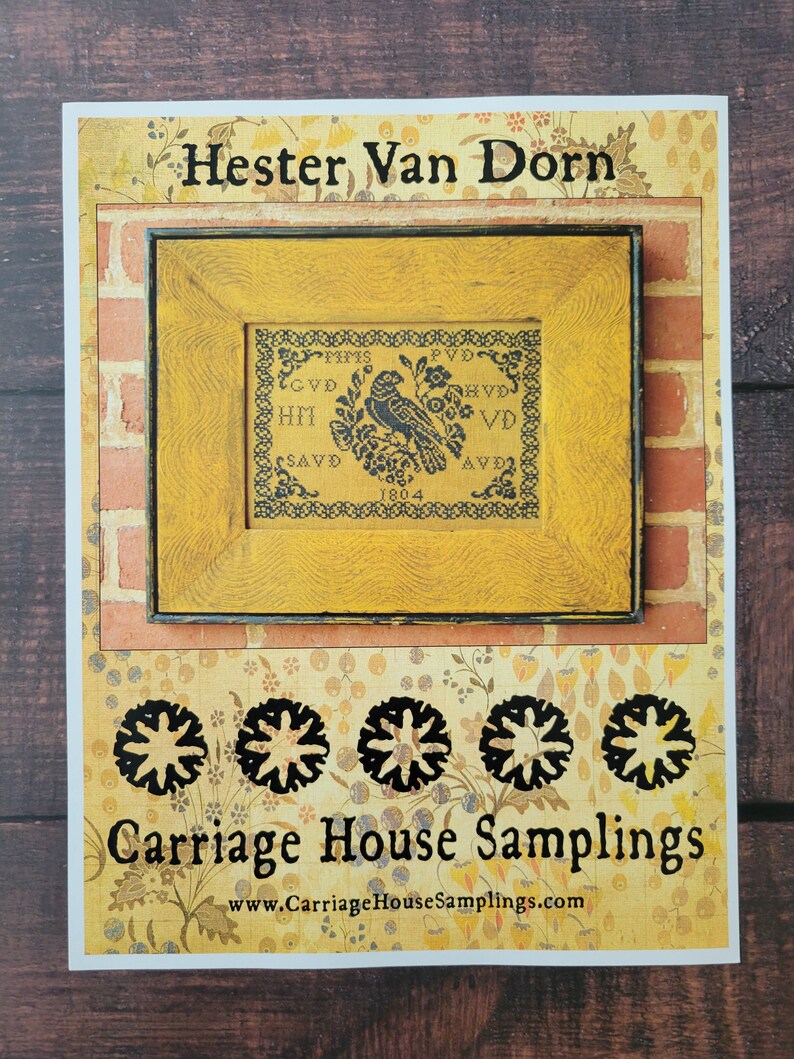 Hester Van Dorn by Carriage House Samplings - Etsy