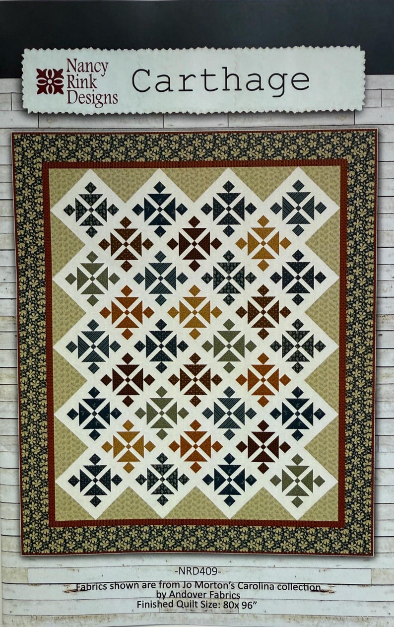 Carthage by Nancy Rink Designs - Etsy