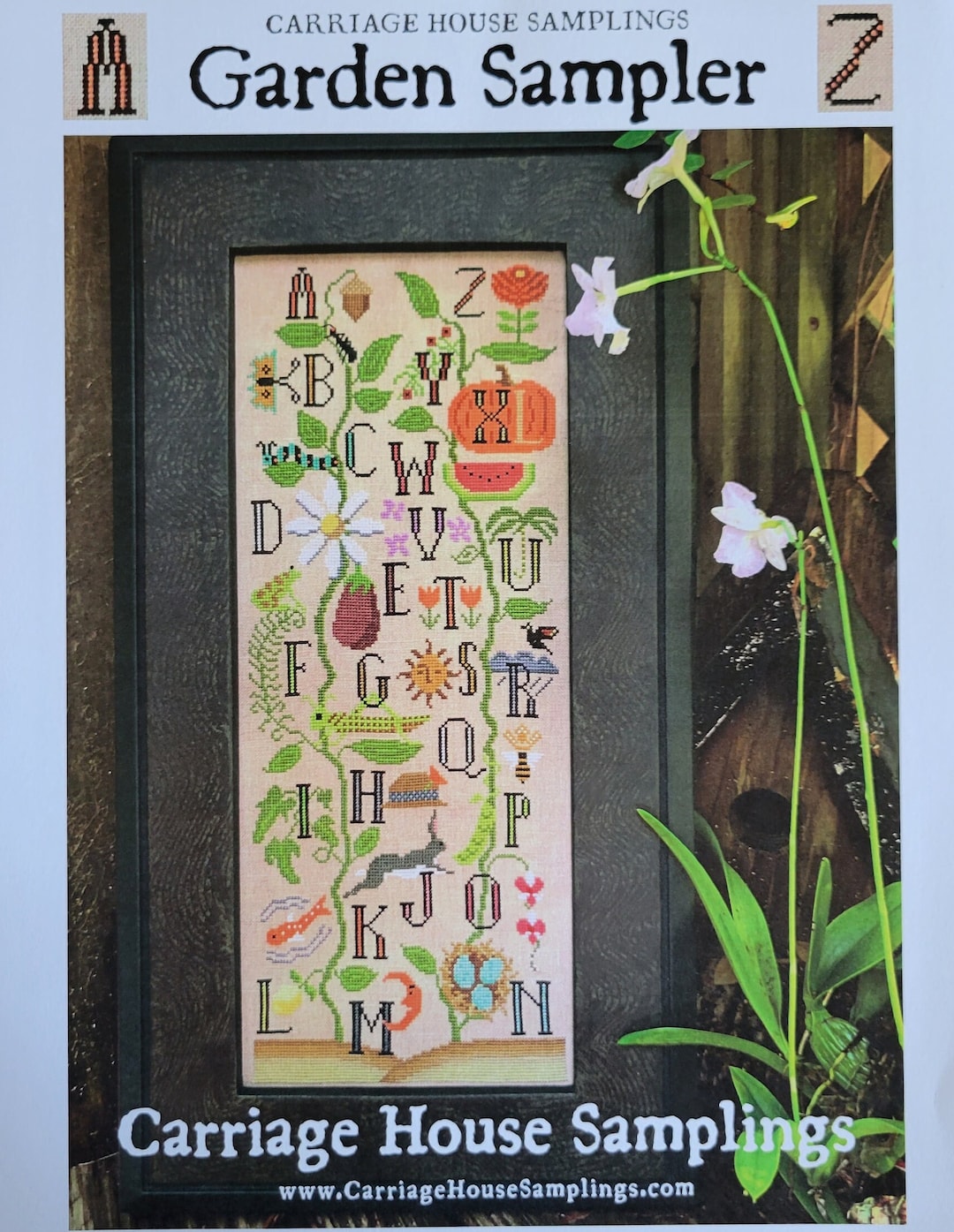 Garden Sampler by Carriage House Samplings - Etsy