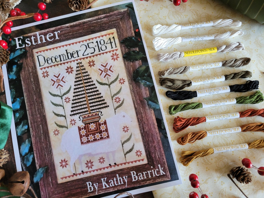 NPI Silks Floss Pack for Esther by Kathy Barrick - Etsy