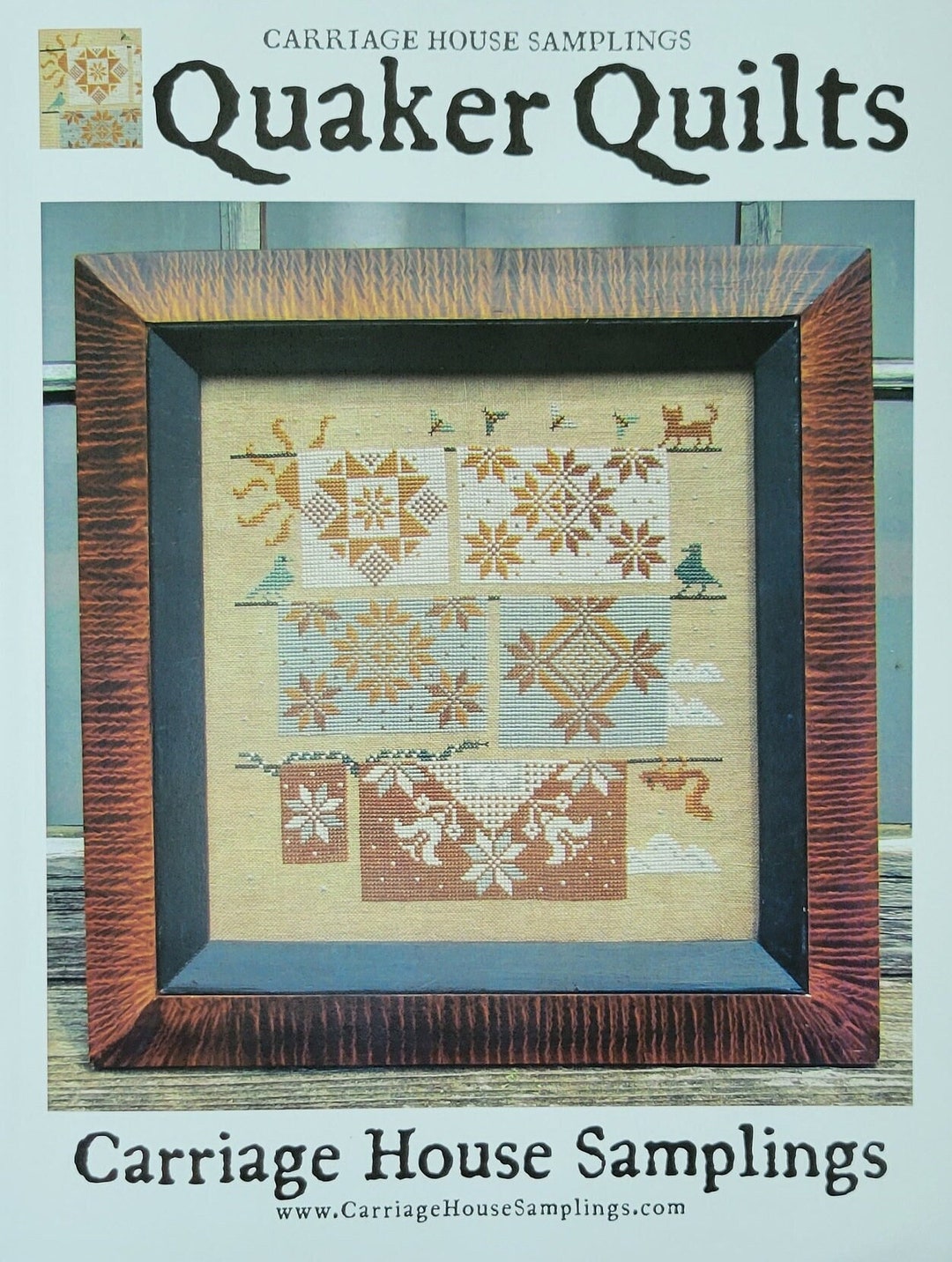 Quaker Quilts by Carriage House Samplings - Etsy