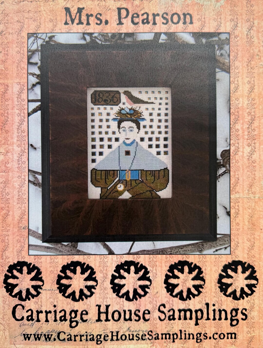 Mrs. Pearson by Carriage House Samplings - Etsy