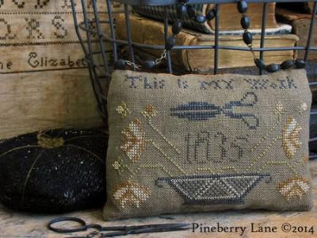 This is My Work Pinkeep by Pineberry Lane - Etsy