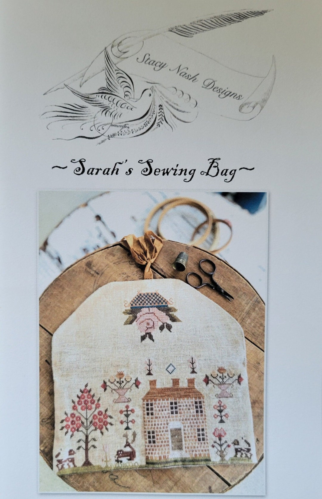 Sarah's Sewing Bag by Stacy Nash Designs - Etsy