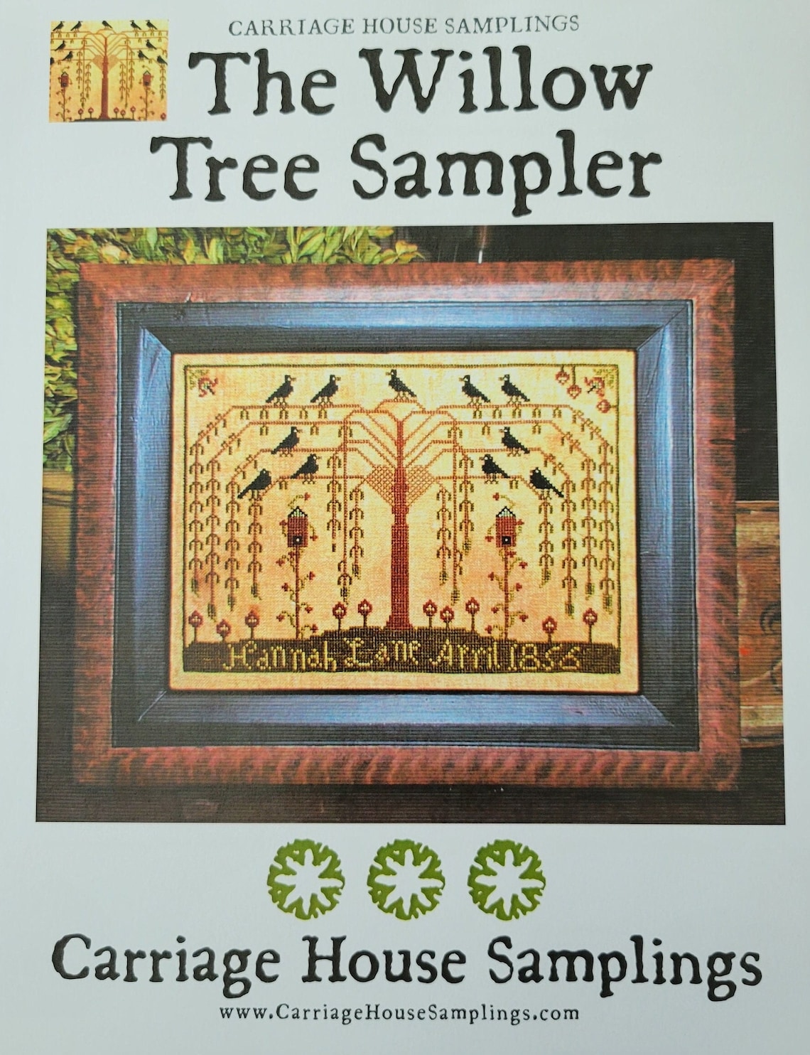 The Willow Tree Sampler by Carriage House Samplings - Etsy