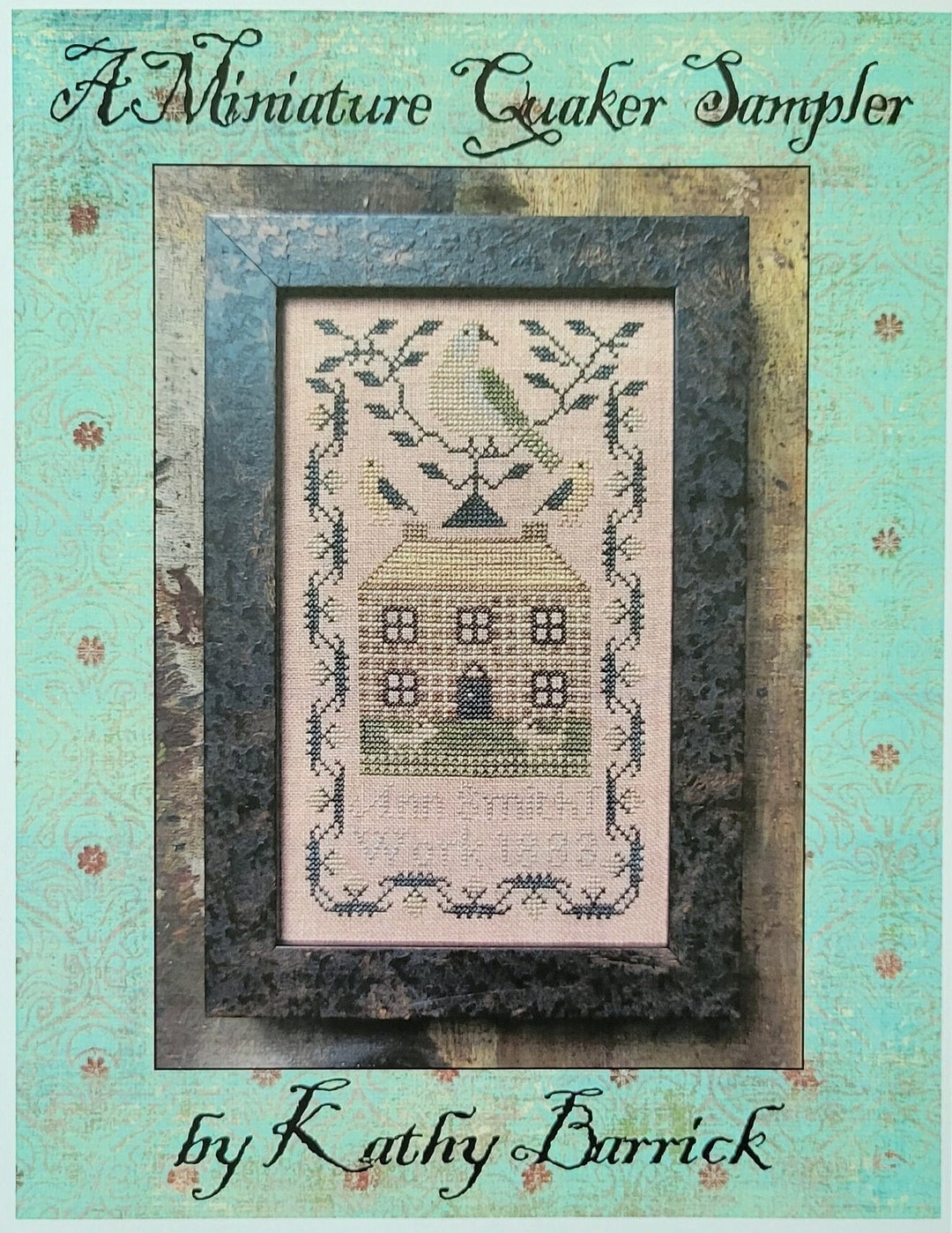 A Miniature Quaker Sampler by Kathy Barrick - Etsy