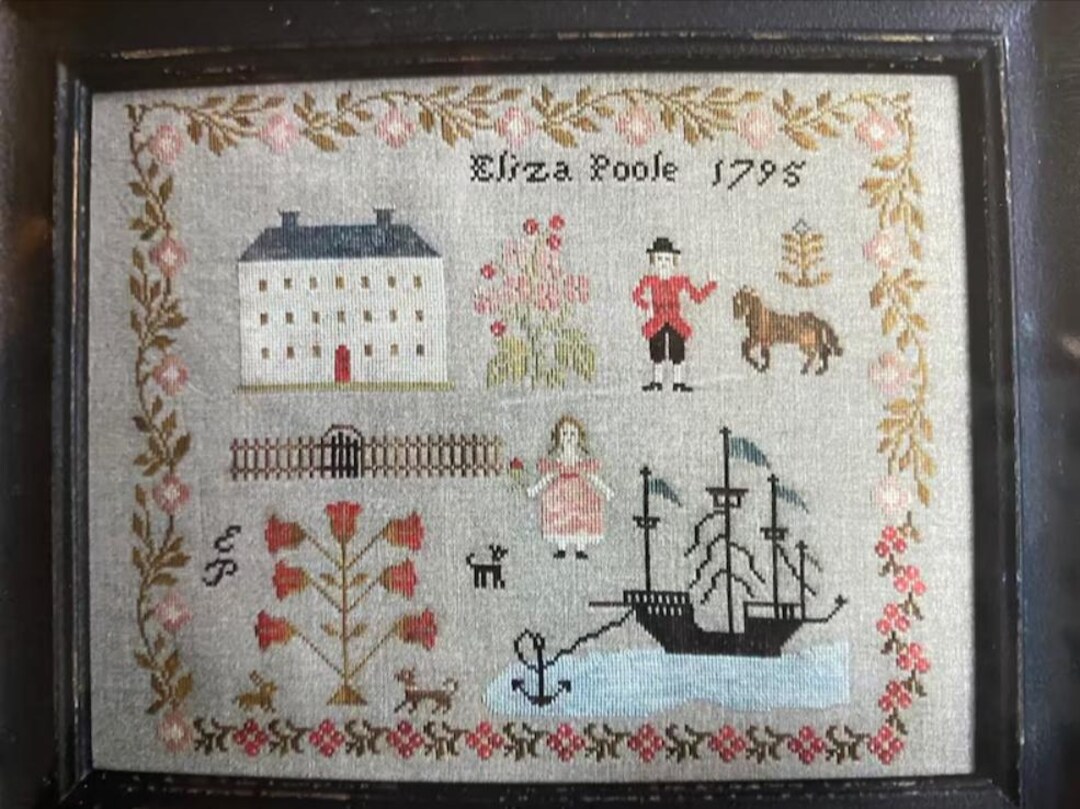 Eliza Poole Sampler by Stacy Nash Designs - Etsy