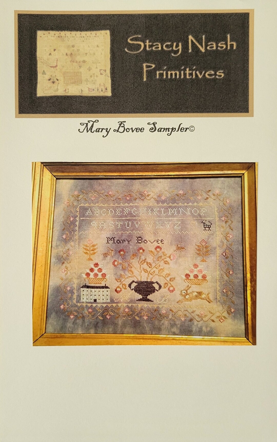 Mary Bovee Sampler by Stacy Nash Designs - Etsy