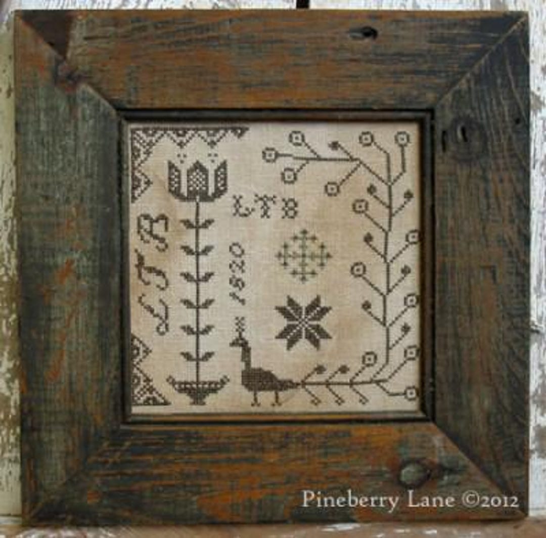 Lydia Broome Sampler by Pineberry Lane - Etsy