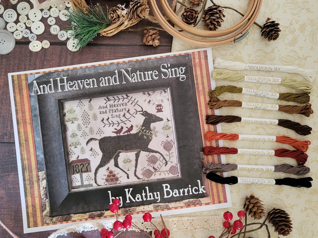 NPI Silks Floss Pack for and Heaven and Nature Sing by Kathy Barrick - Etsy