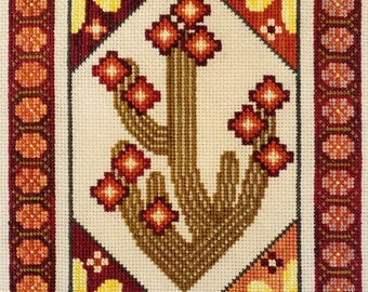 Arizona Sunset - PDF Cross Stitch Pattern by the Artsy Housewife - Etsy