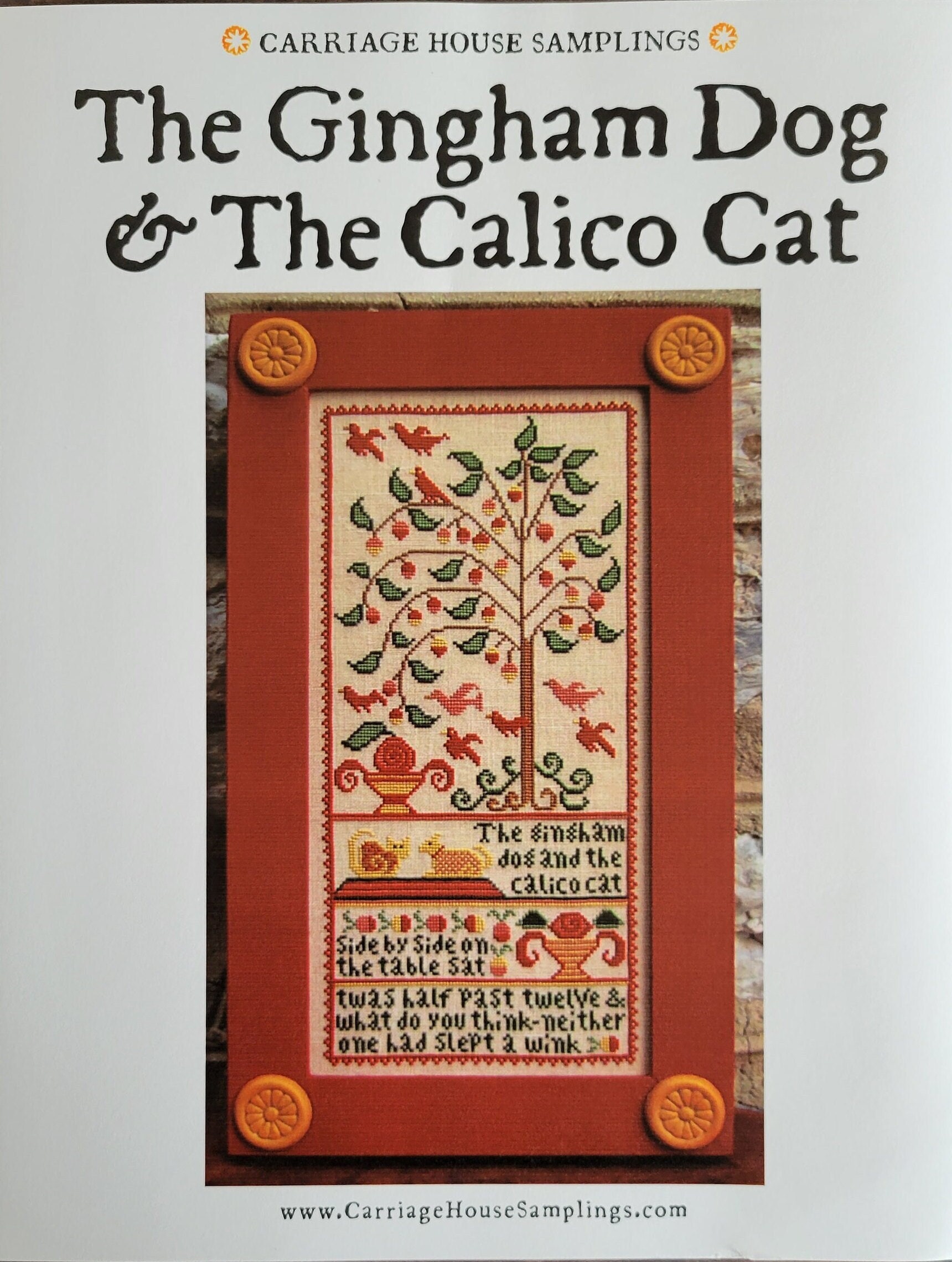 Gingham Dog Calico Cat Pattern