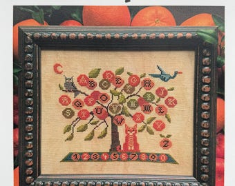 Companion Quaker Christmas Tree Sampler by Carriage House Samplings - Etsy