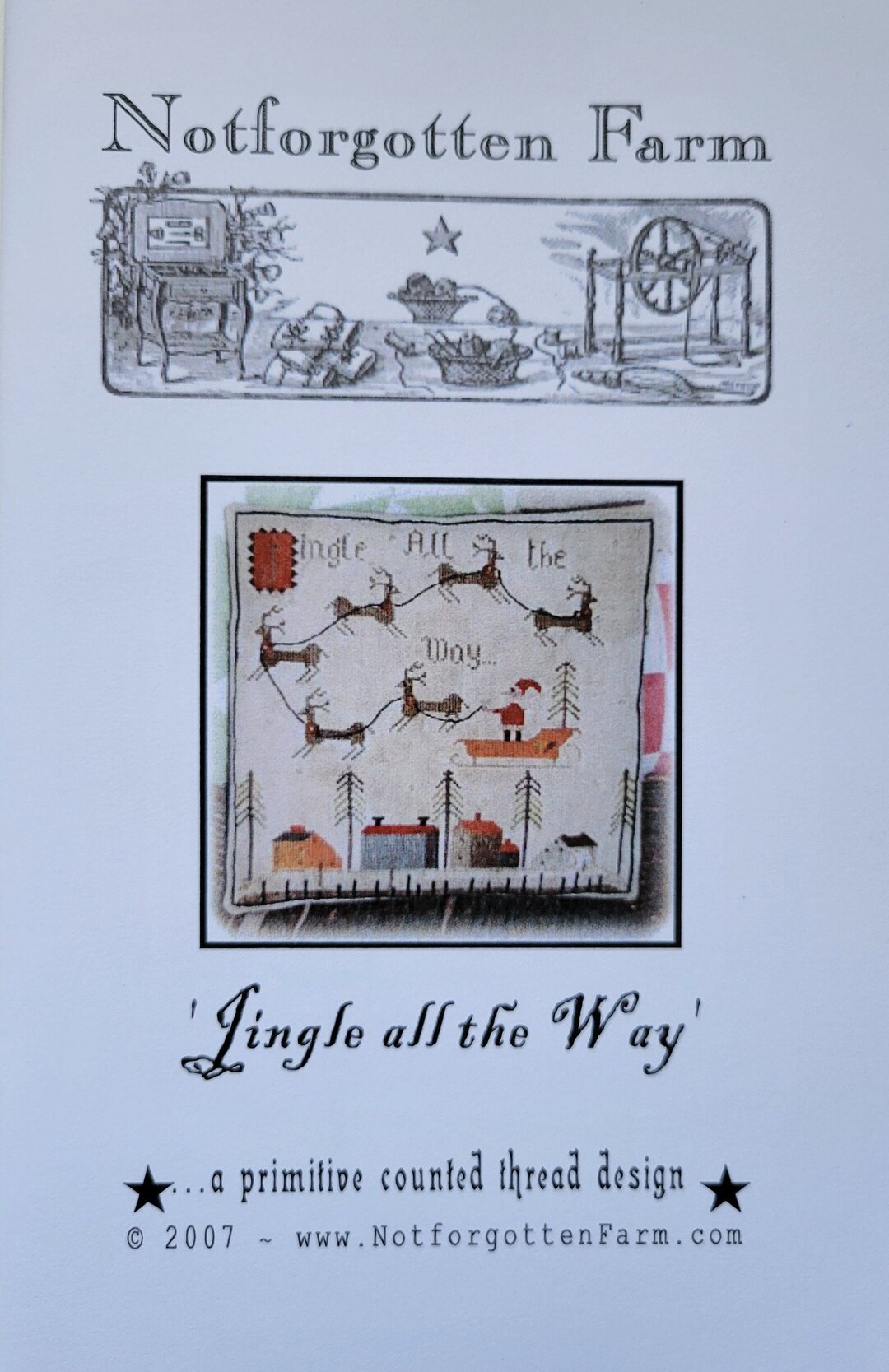 Jingle All the Way by Notforgotten Farm - Etsy