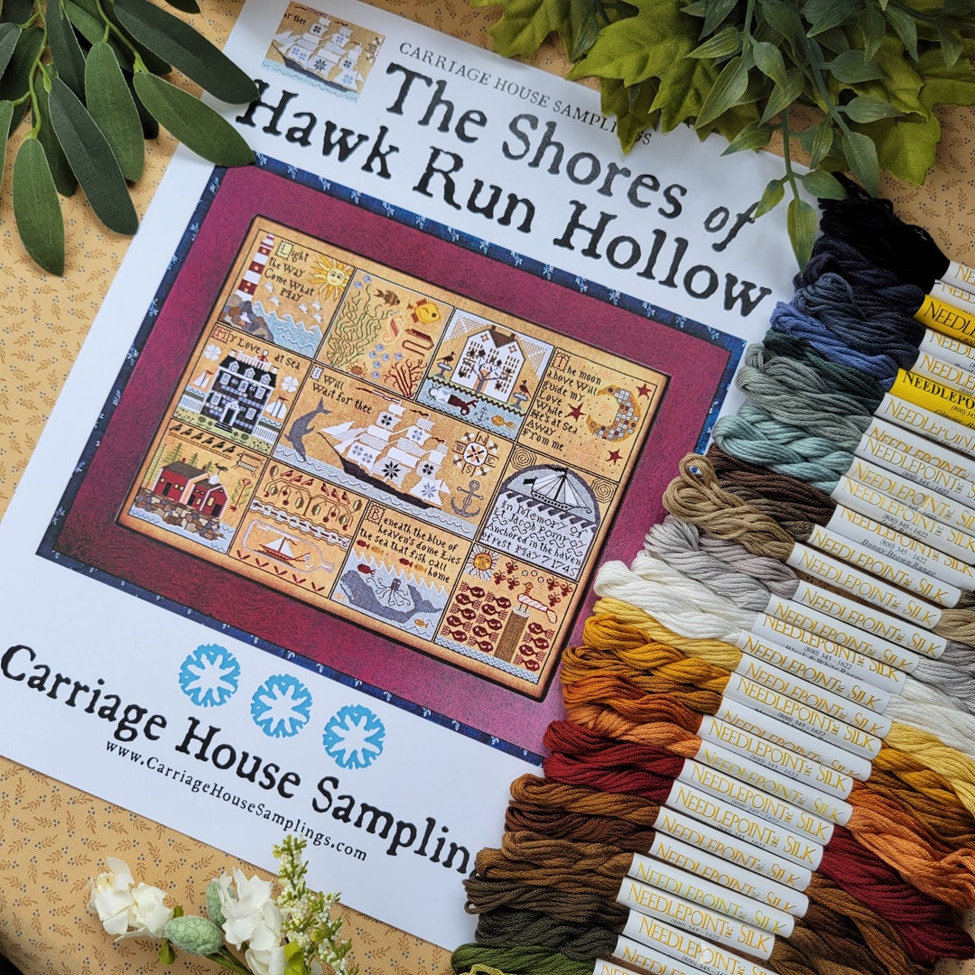 PRE-ORDER: NPI Silks Floss Pack for the Shores of Hawk Run Hollow - Etsy