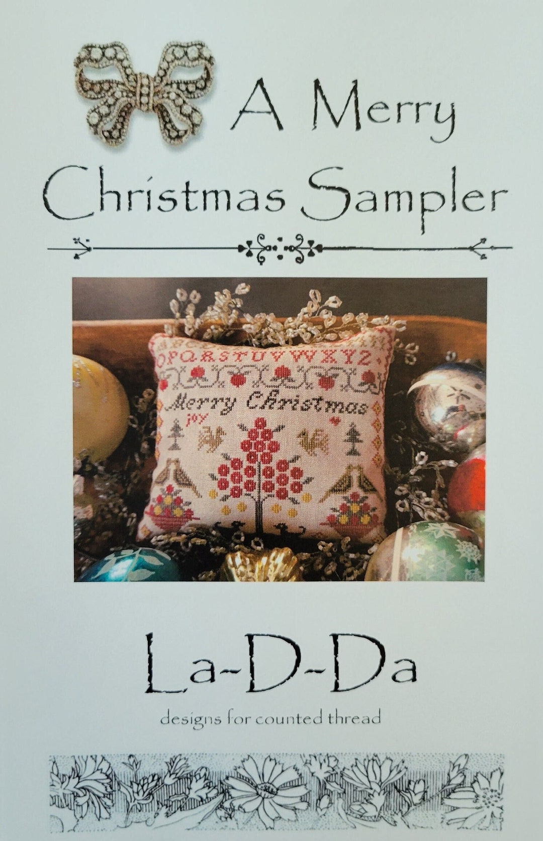 A Merry Christmas Sampler by La-d-da - Etsy