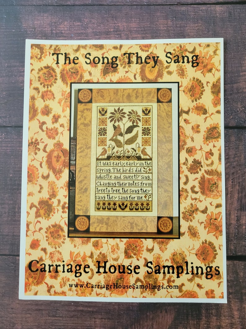 The Song They Sang by Carriage House Samplings - Etsy