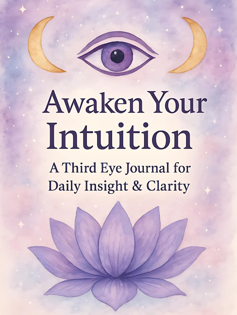 Awaken Your Intuition Third Eye Journal for Daily Insight & Clarity Ebook, Intuition Guidance ...