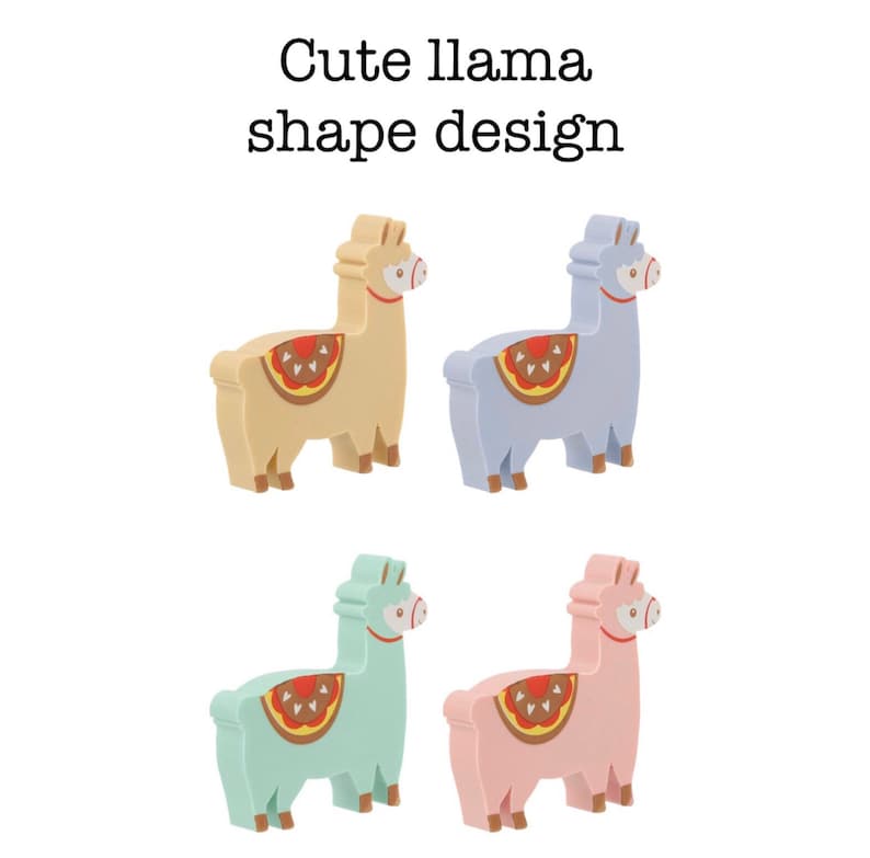 Llama Erasers, Llama Rubber, Alpaca, Novelty Eraser, Animal Eraser ...