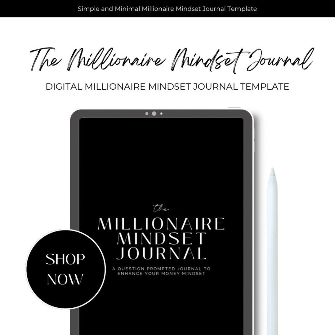 The Millionaire Mindset Journal, by the LOA Box, Digital Journal ...