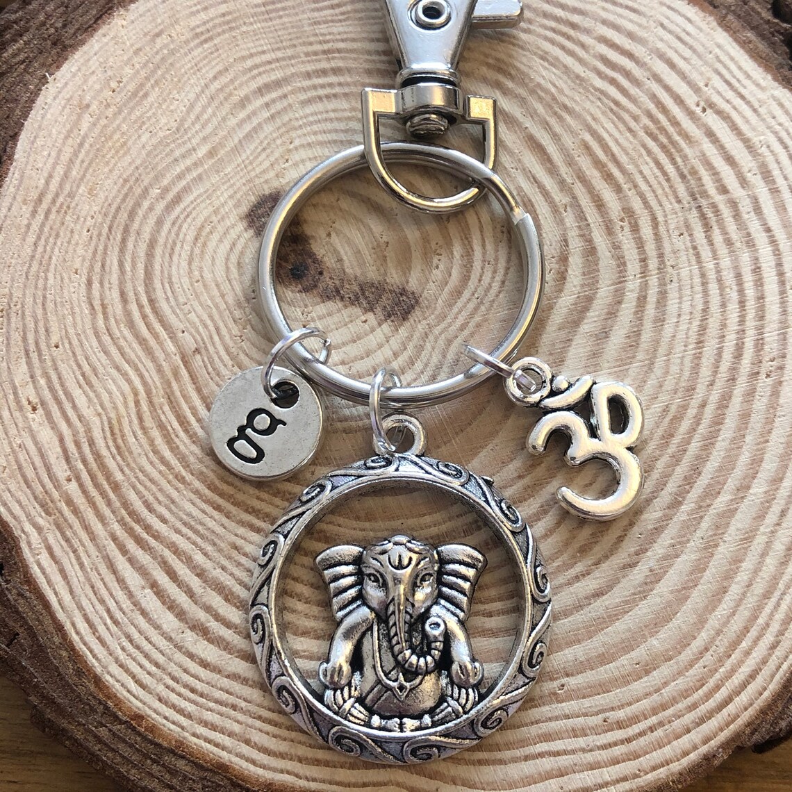 Ganesh Keyring, Ganesh Keychain, Ganesh Gifts, Ganesha Keyring, Ganesha ...