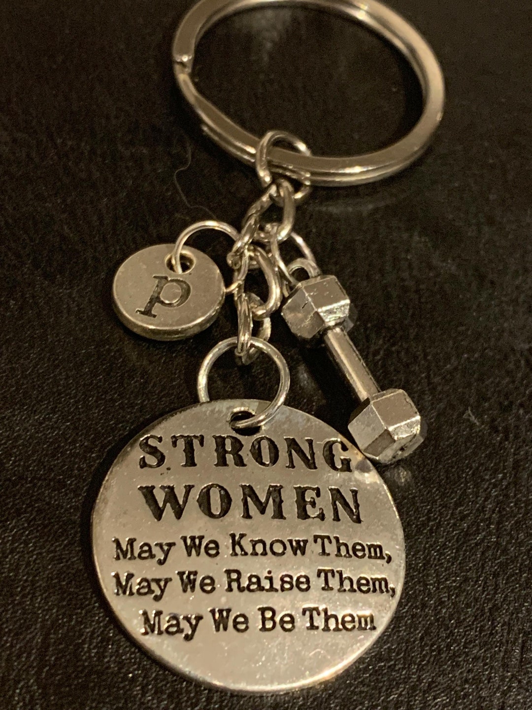 Strong Women May We Know, Raise & Be Them Keychain/keyring, Trauma ...