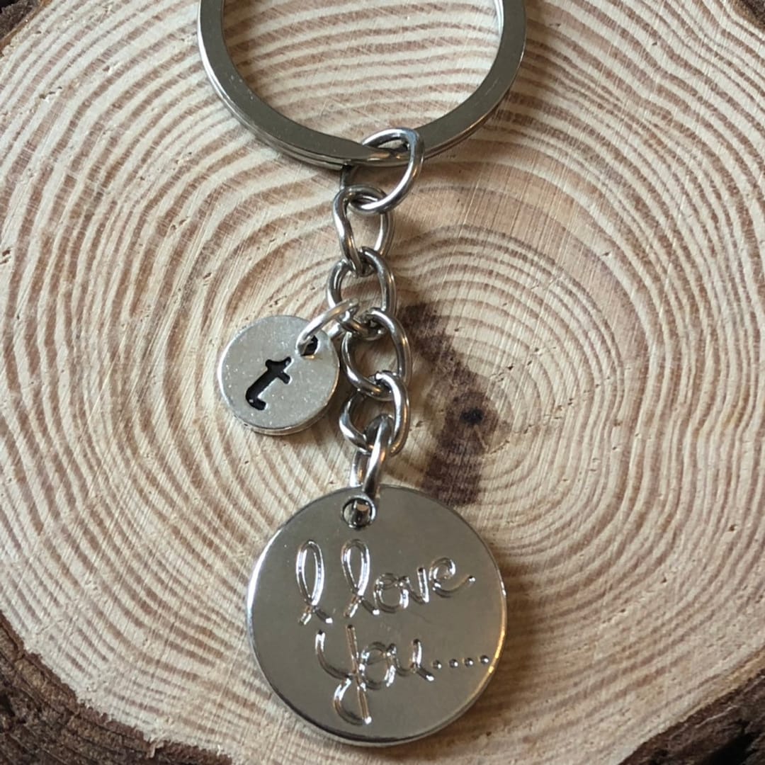 I Love You Keyring/keychain, Valentine's Day Gift, Couple Gift, Gift ...