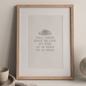 Y'all Gonna Make Me Lose My Mind, DMX Quote, Funny Poster, Funny Art ...