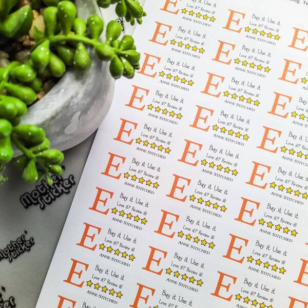 Etsy Review Labels - Etsy