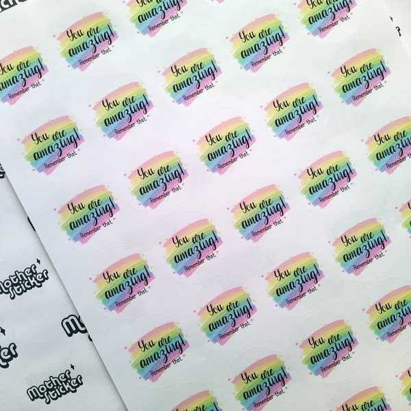 Customer Appreciation Stickers - Etsy