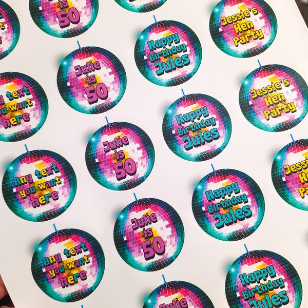 Discobal stickers - Etsy Nederland